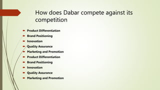 Marketing Research for Dabur India | PPTX