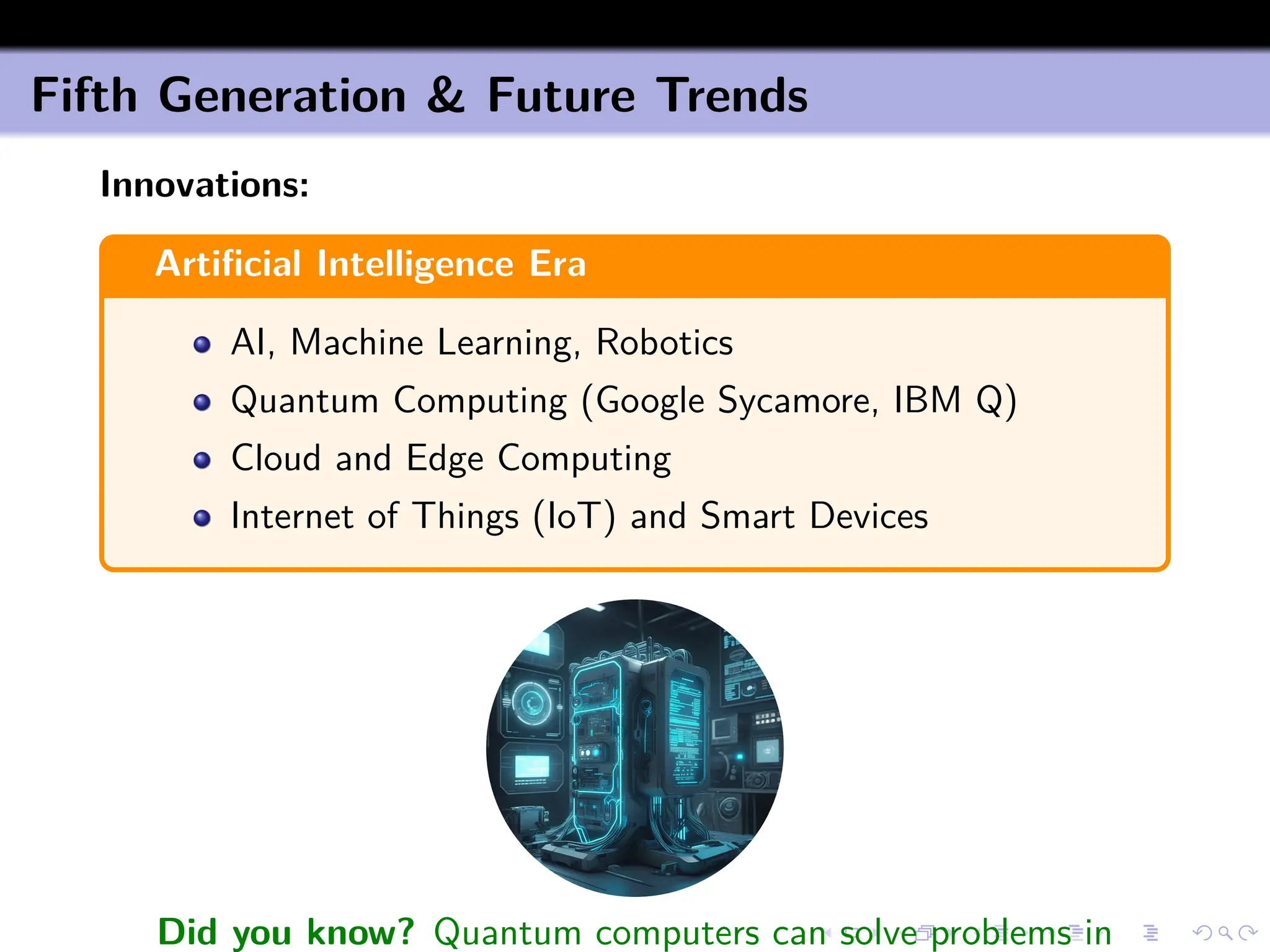 Evolution of computer and their Impact ppt | PDF