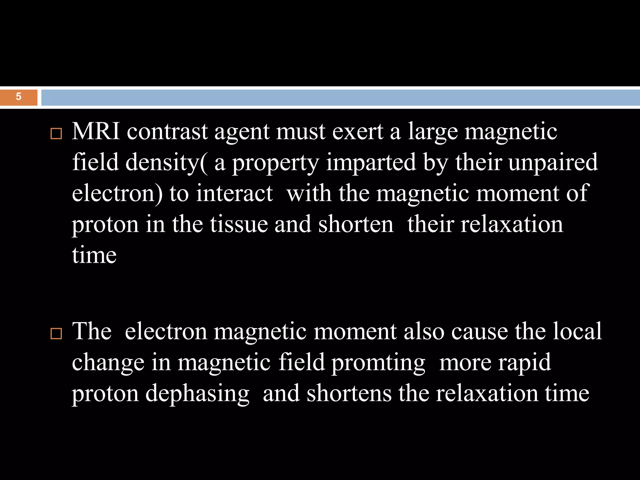 MRI contrast RADIOLOGY | PPTX