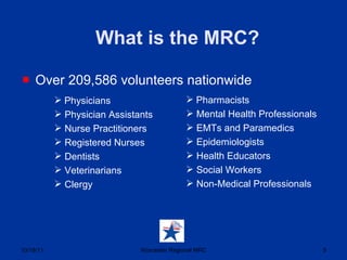 MRC Online Orientation | PPT