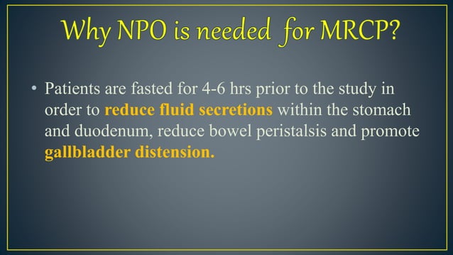 MRCP Magnetic Resonance cholangiopancreatography | PPTX | Lung and Respiratory Health | Diseases ...