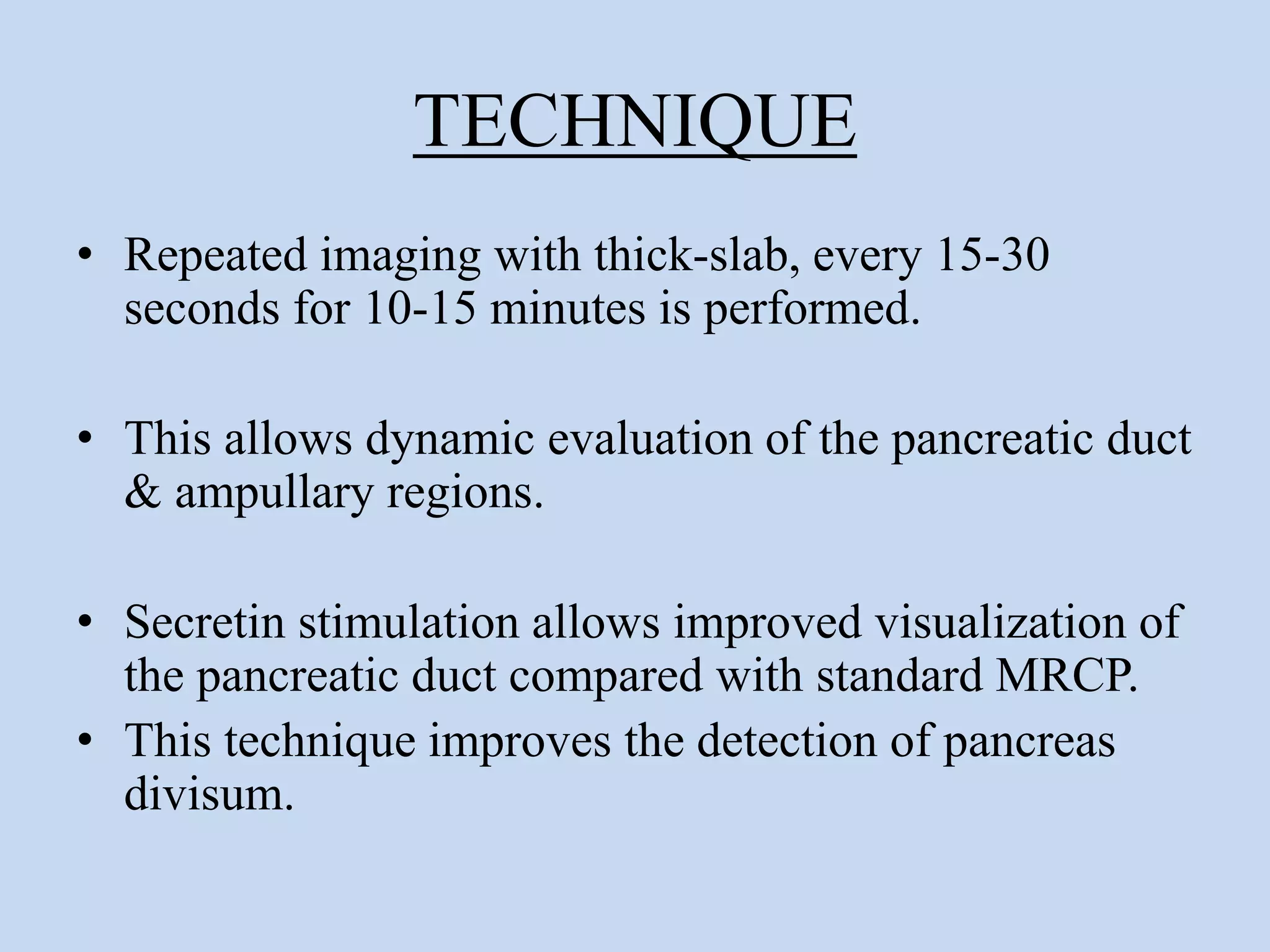 Mrcp radiology | PPTX