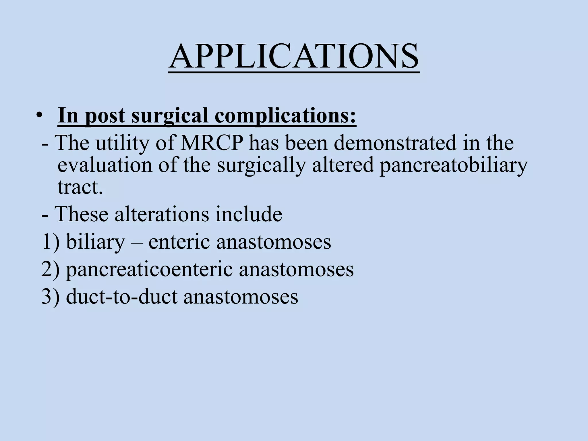 Mrcp radiology | PPTX