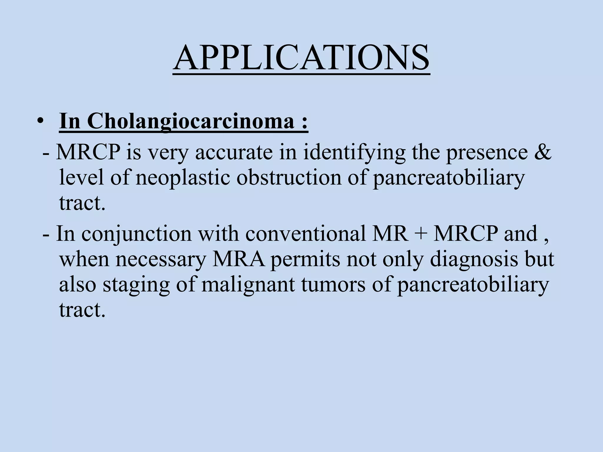 Mrcp radiology | PPTX