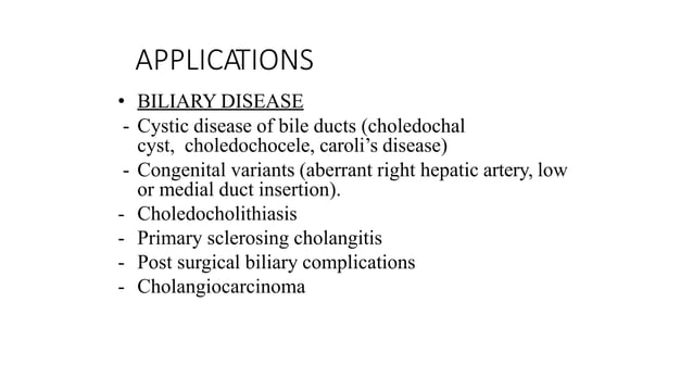 Magnetic Resonance Cholangiopancreatography- MRCP | PPTX | Digestive Disorders | Diseases and ...