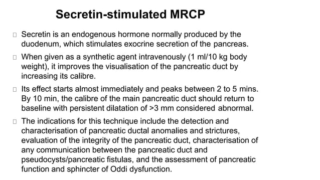 Magnetic Resonance Cholangiopancreatography- MRCP | PPTX | Digestive Disorders | Diseases and ...