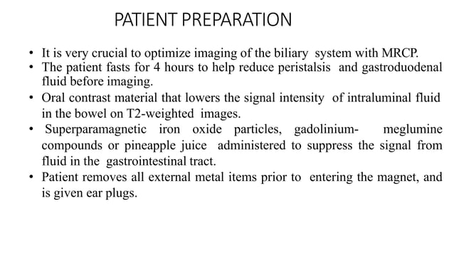 Magnetic Resonance Cholangiopancreatography- MRCP | PPTX | Digestive Disorders | Diseases and ...