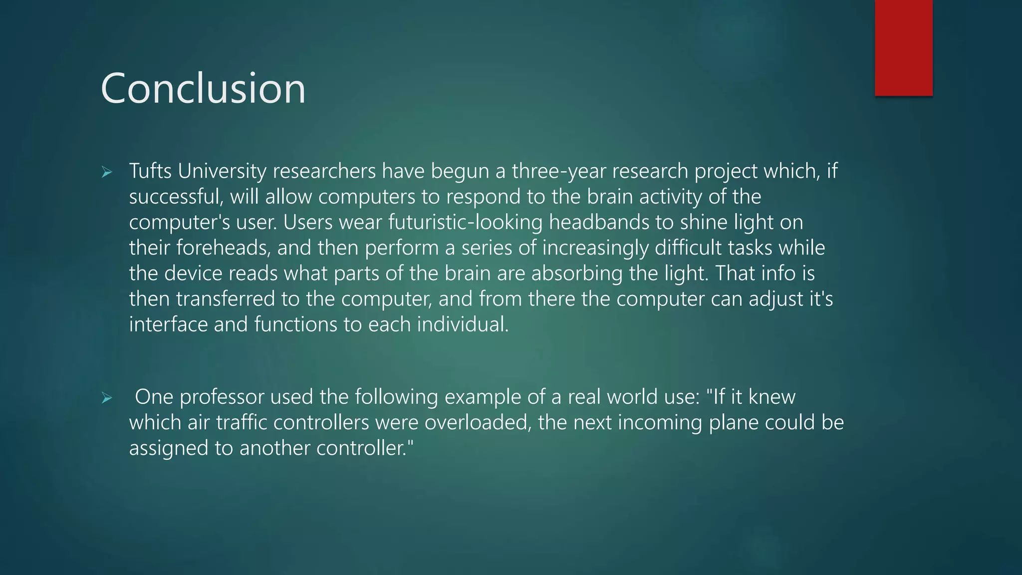 MIND READING COMPUTERS PPT | PPTX