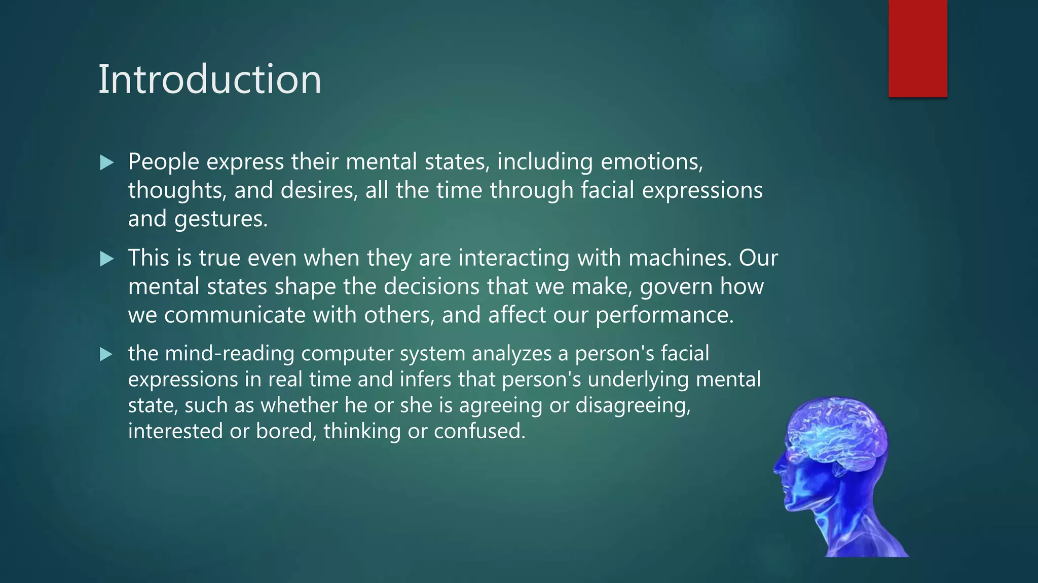 MIND READING COMPUTERS PPT | PPTX