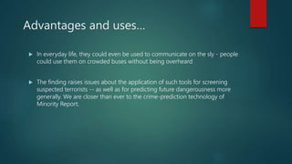 MIND READING COMPUTERS PPT | PPTX