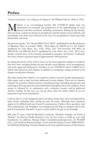 MRCP(UK) and MRCP(I) Part I Best of Fives, Volume I | PDF