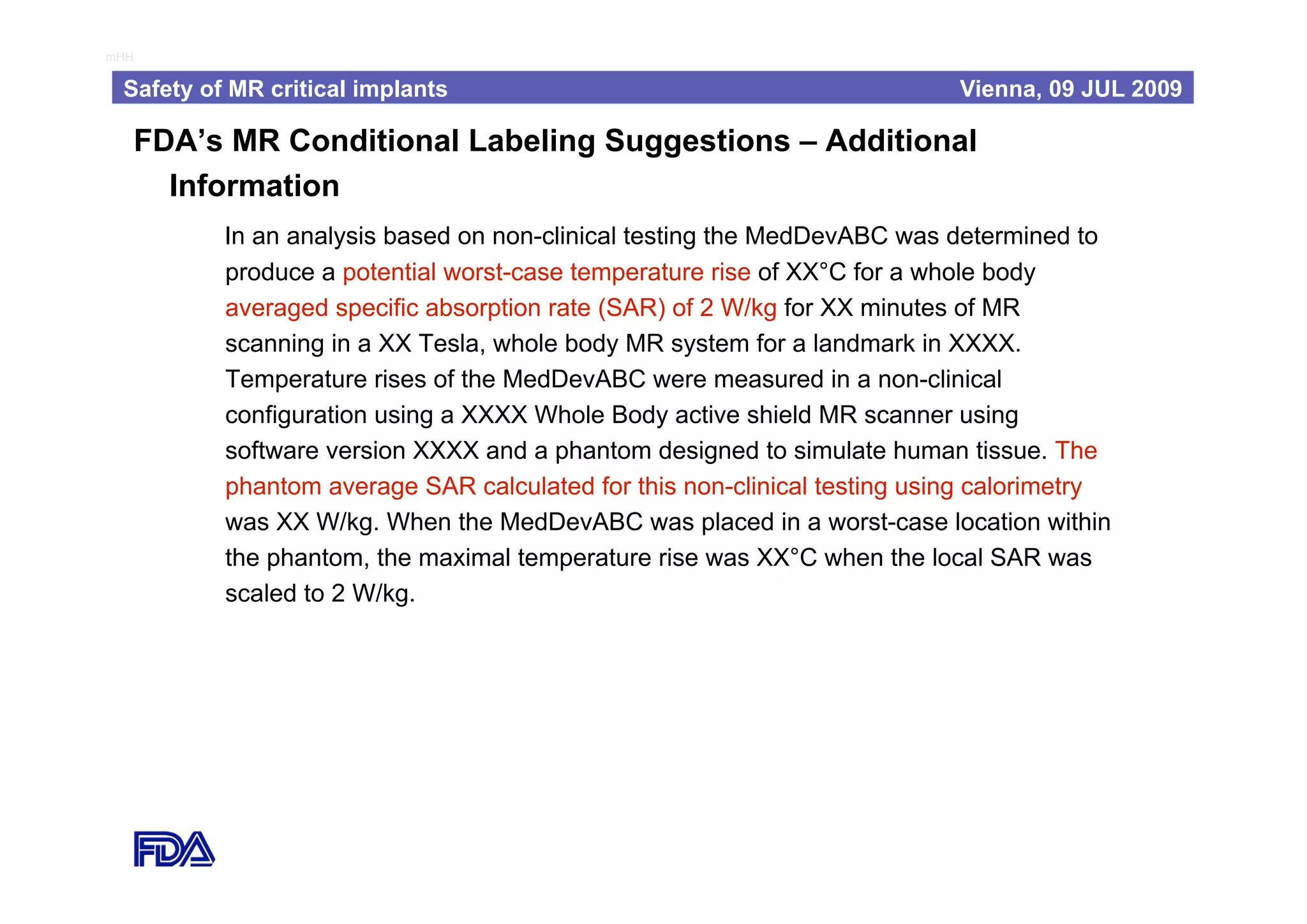 Safety of MRI Critical Medical Devices | PDF