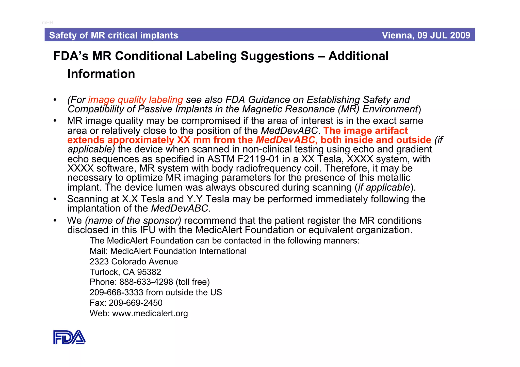 Safety of MRI Critical Medical Devices | PDF