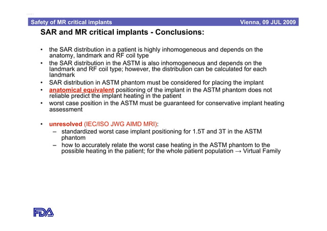 Safety of MRI Critical Medical Devices | PDF | Healthcare Industry ...