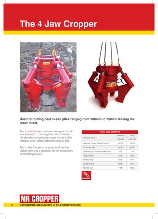 Pile Cropper Brochure | PDF