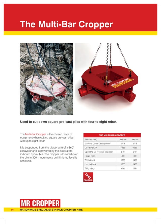 Pile Cropper Brochure | PDF | Agriculture | Industries