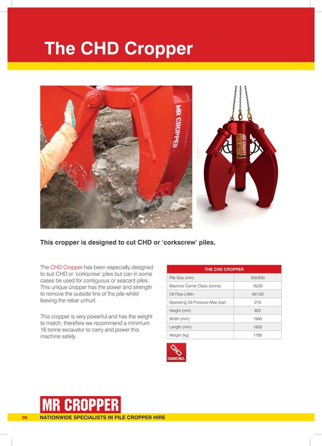 Pile Cropper Brochure | PDF | Agriculture | Industries