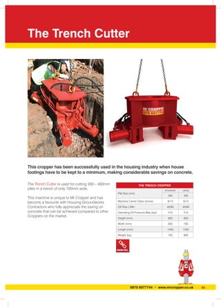 Pile Cropper Brochure | PDF