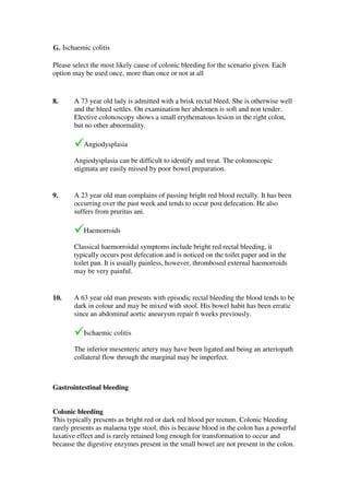 MRCS preparation eMrcs questions surgery | PDF