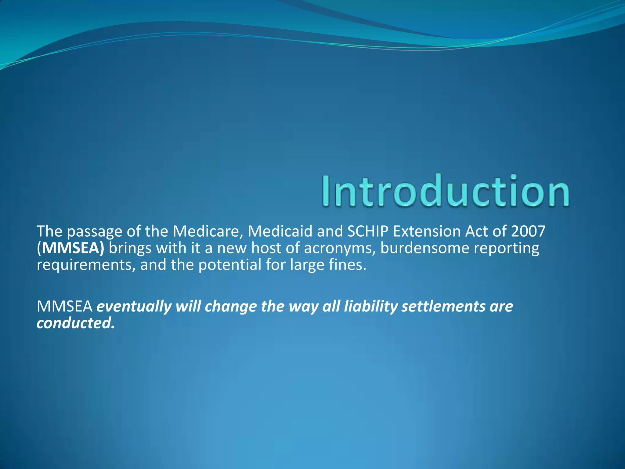 Mrc White Paper Mmsea Section 111 | PPT