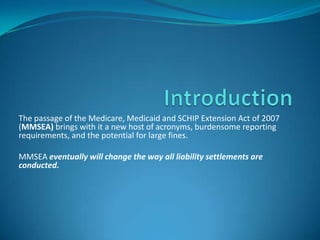 Mrc White Paper Mmsea Section 111 | PPT