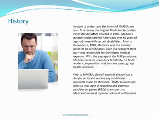 Mrc White Paper Mmsea Section 111 | PPT