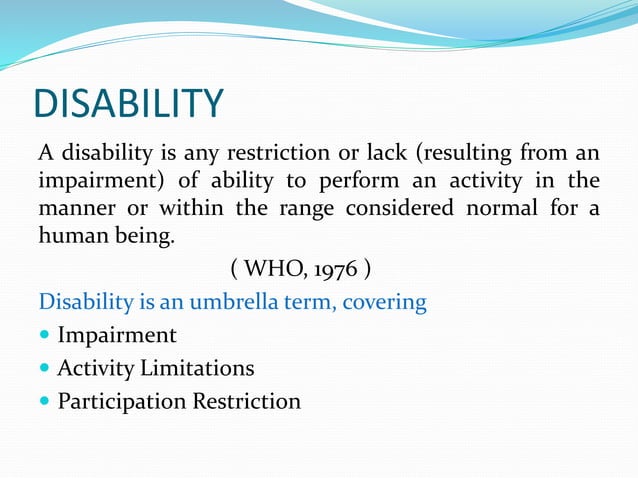 Definition of Intellectual Disability | PPT