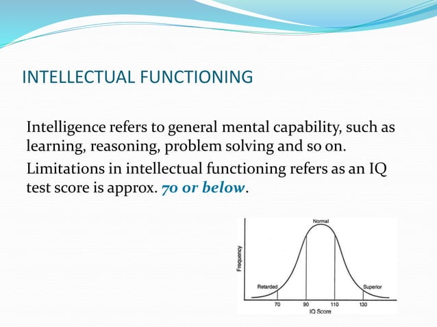 Definition of Intellectual Disability | PPT