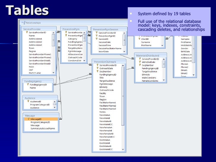 Access / Excel Database