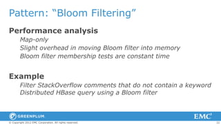 MapReduce Design Patterns | PPT