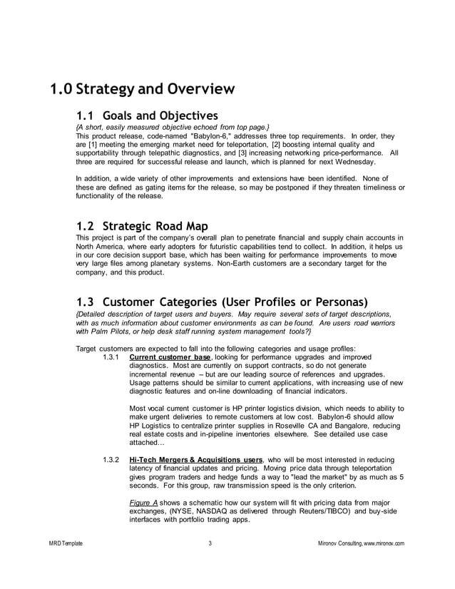 Mrd template | PDF