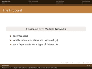 Consensus on Multiplex Network To Calculate User Influence in Social ...