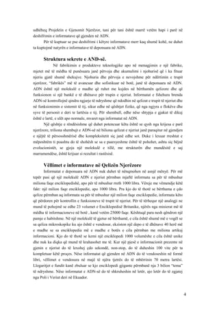 Mrekullia e krijimit në adn. albanian (shqip) | RTF
