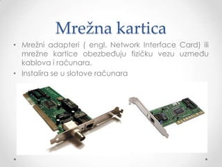 Mrežni adapter | PPTX