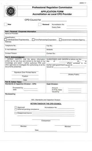 Continuing Professional Development Revised Guidelines 2016 | PDF