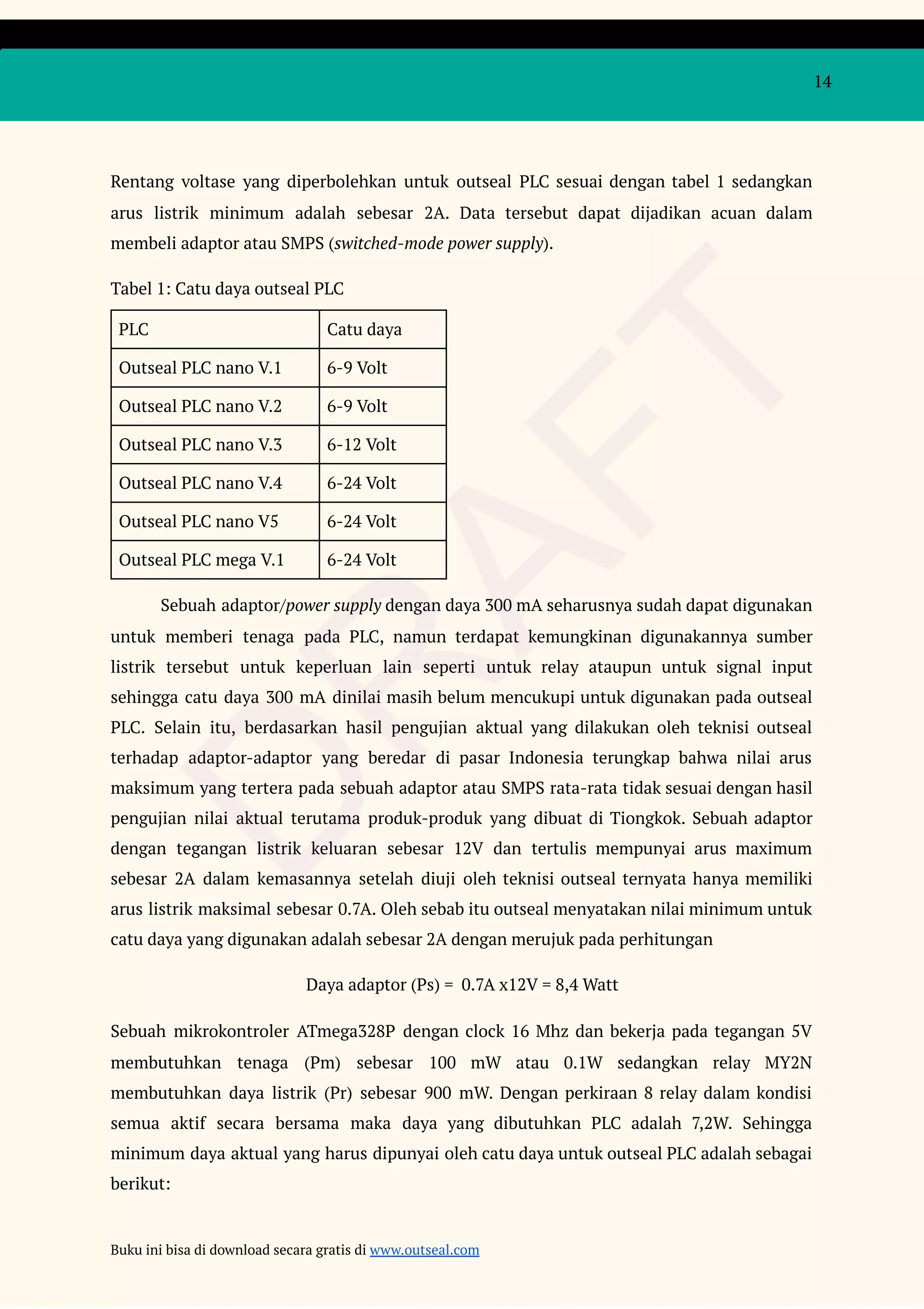 outseal PLC draft revision 2 para PLC Arduino | PDF