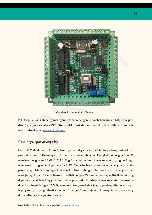 outseal PLC draft revision 2 para PLC Arduino | PDF