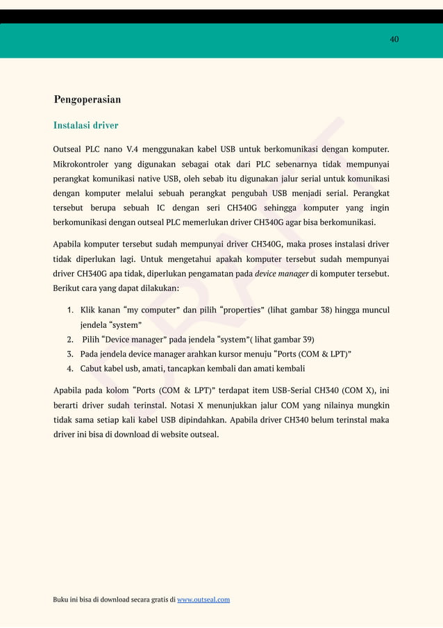 Outseal Plc Draft Revision 2 Para Plc Arduino Pdf