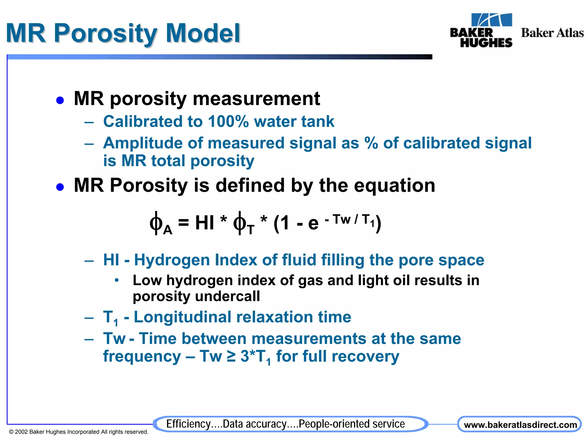 MREX (NMR Logging) | PDF