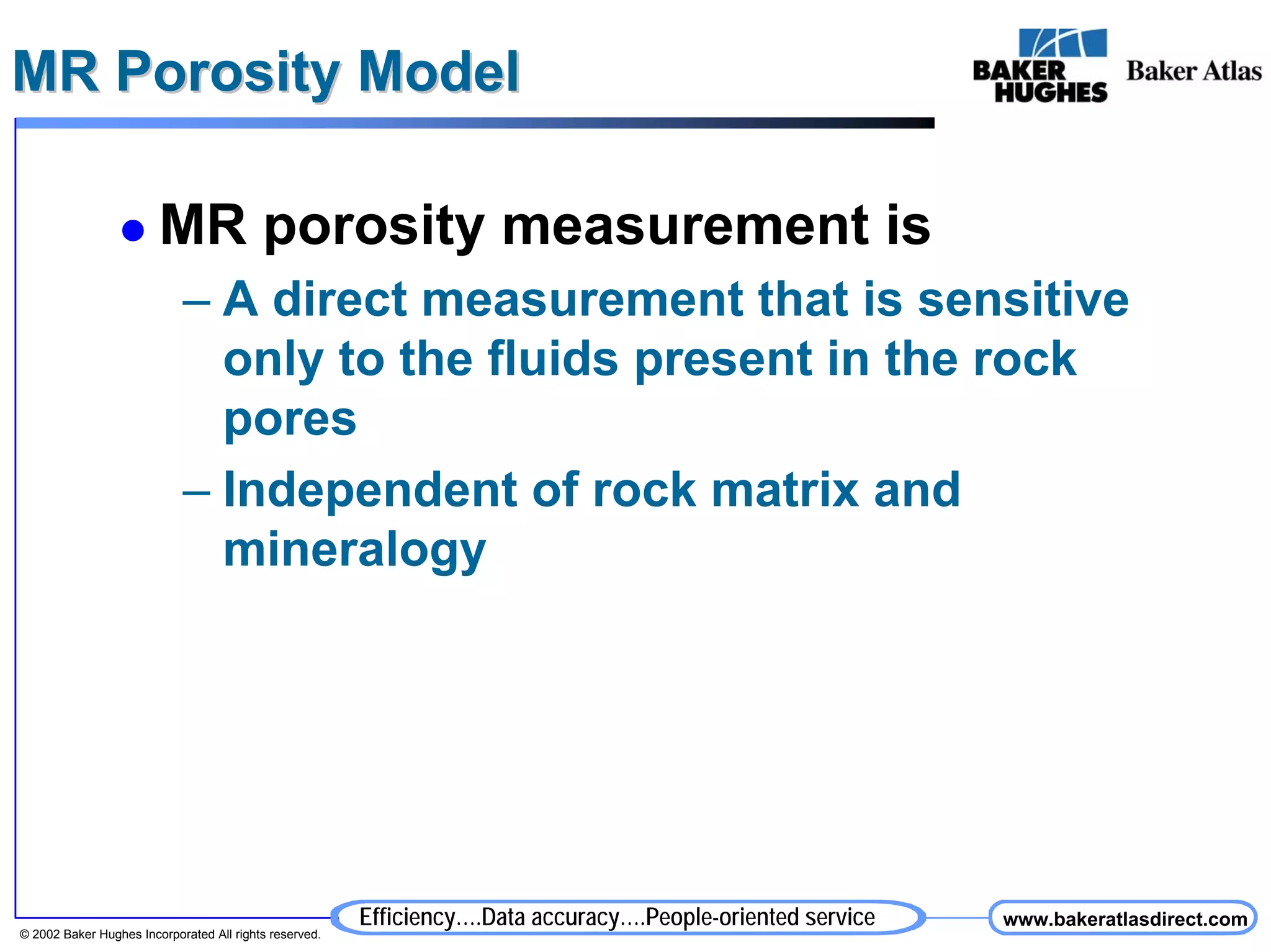 MREX (NMR Logging) | PDF