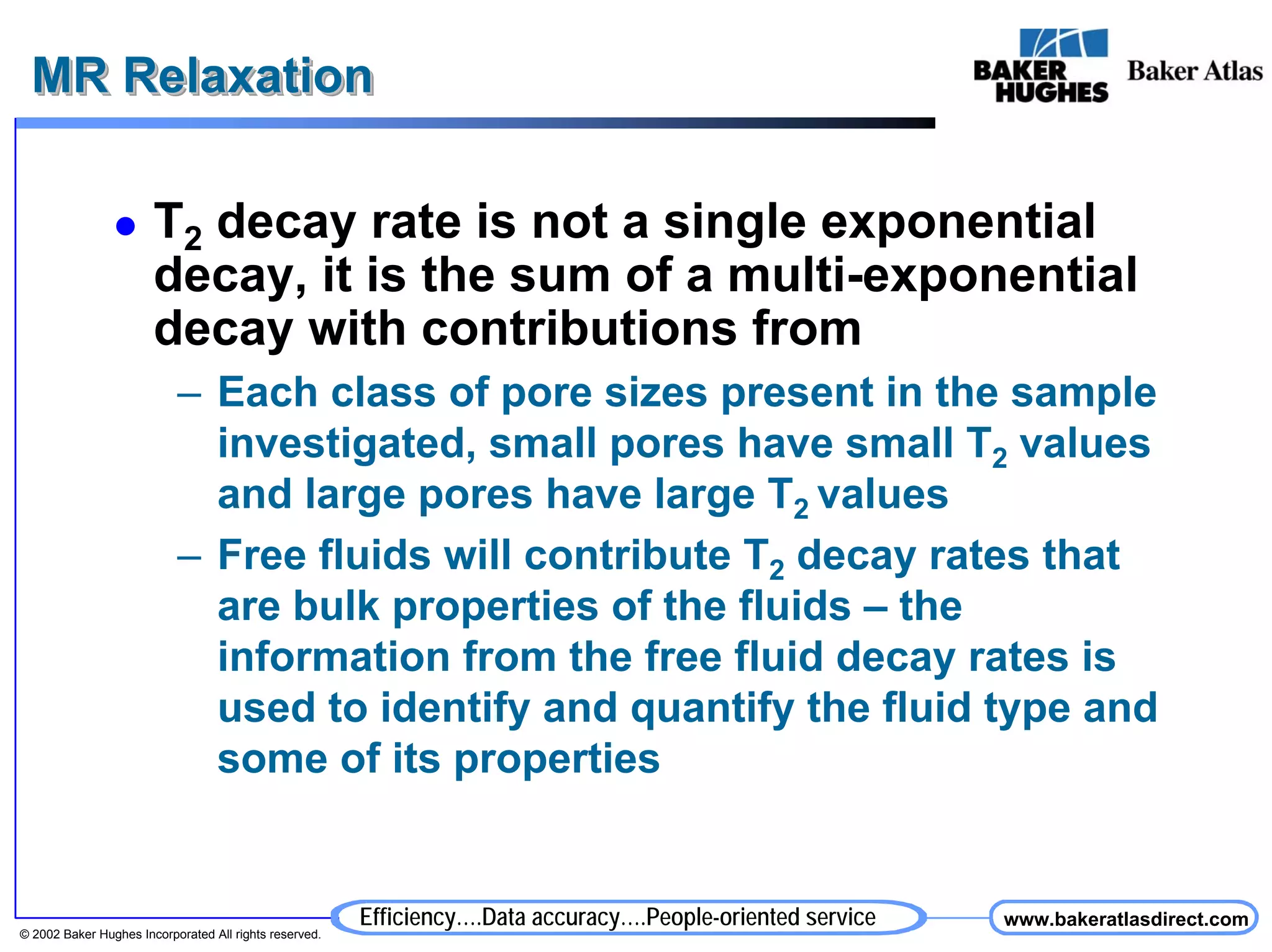 MREX (NMR Logging) | PDF