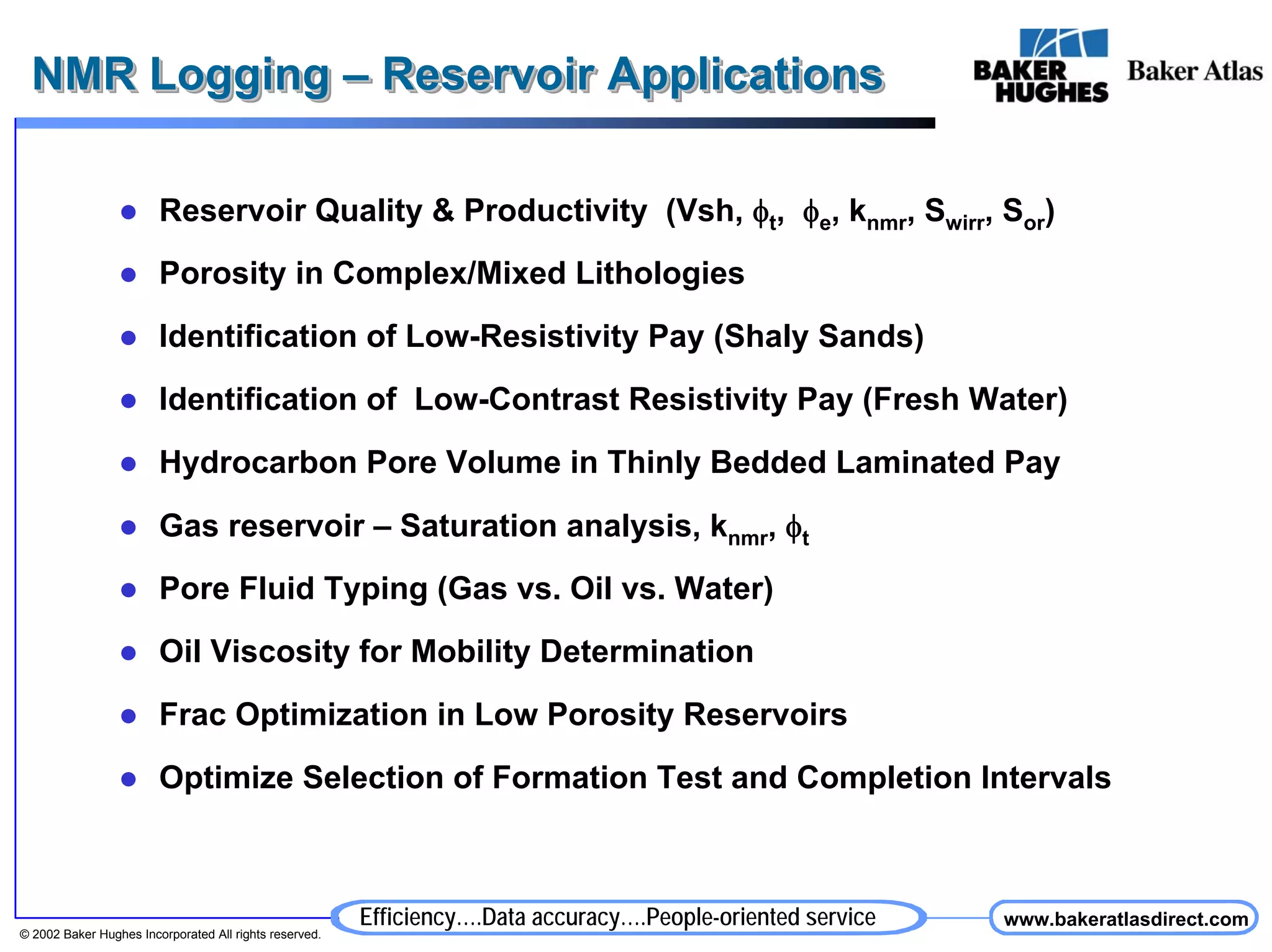 MREX (NMR Logging) | PDF
