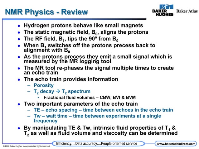 MREX (NMR Logging) | PDF