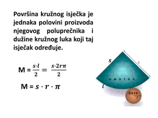 Mreza i povrsina kupe | PPTX