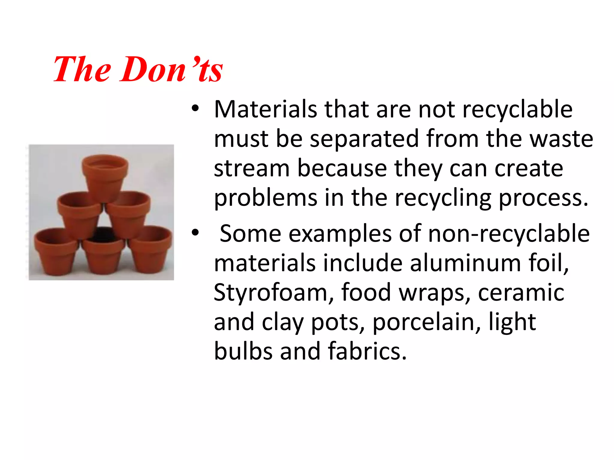 Material Recovery Facility | PPTX