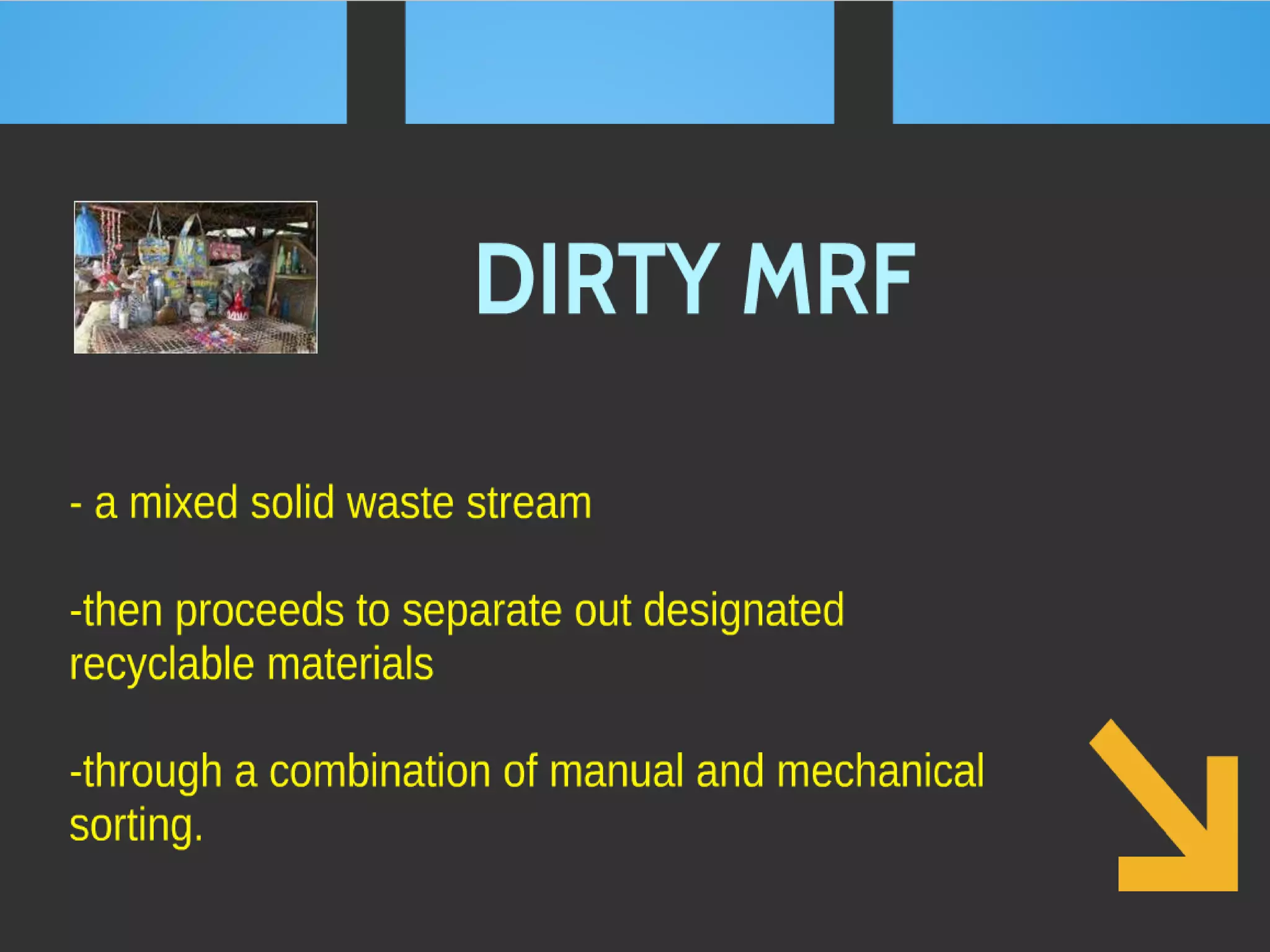 Material Recovery Facility | PPTX