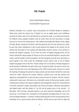 Mr Falah | PDF | Islam | Religion & Spirituality