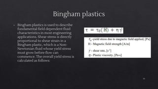 MR Fluids- Overview, Definitions, Working, Applications and more | PPTX