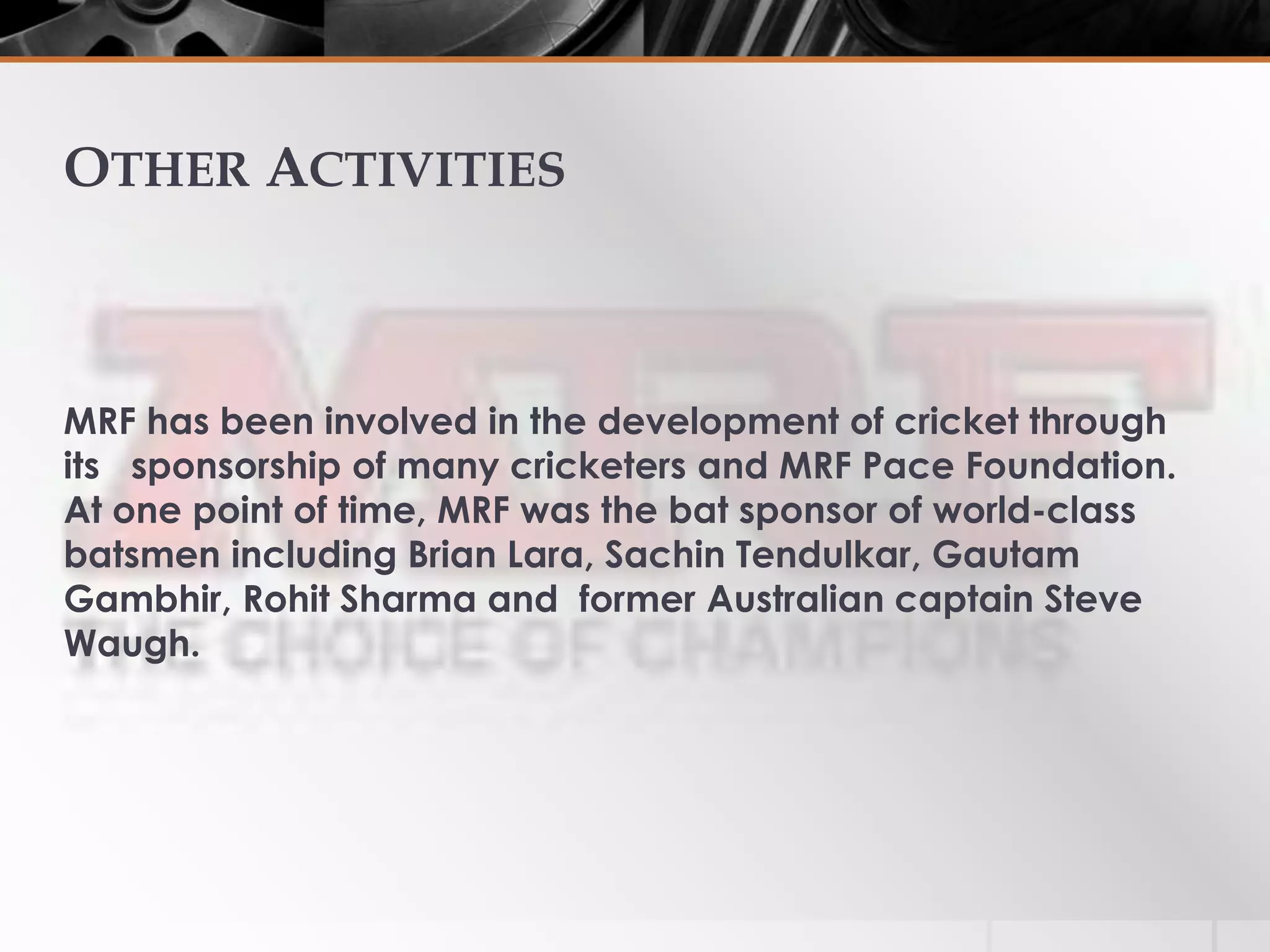 Mrf presentation | PPTX