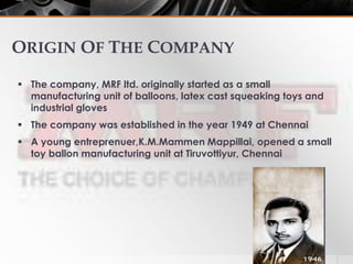 Mrf presentation | PPTX